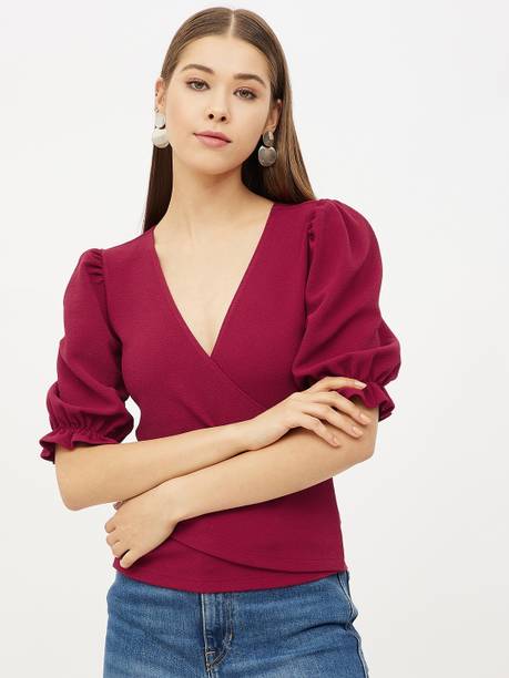 Maroon Womens Tops - Buy Maroon Womens Tops Online at Best Prices In ...