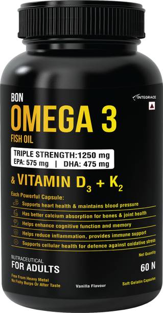 Omega 3 Fish Oil Online in India at Best Prices | Flipkart.com
