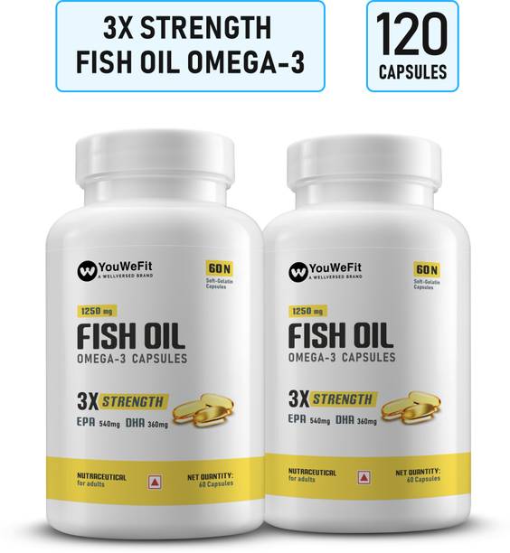 Omega 3 Fish Oil Online in India at Best Prices | Flipkart.com
