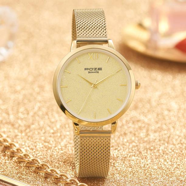 Sonata Gold Watches - Buy Sonata Gold Watches Online at Best Prices In ...