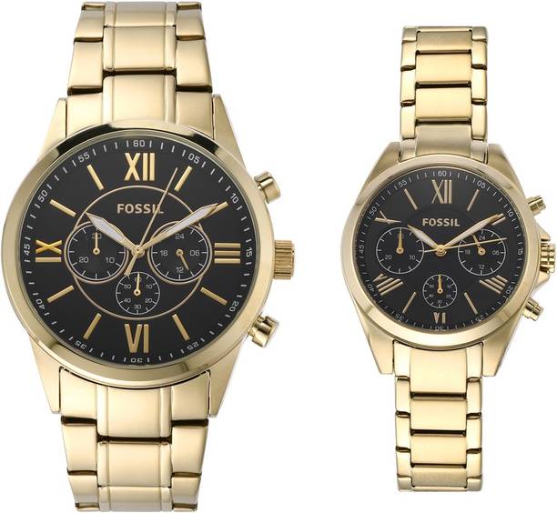 Fossil Gold Watches - Buy Fossil Gold Watches Online at Best Prices In ...