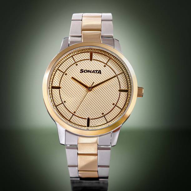 Sonata Gold Watches - Buy Sonata Gold Watches Online at Best Prices In ...