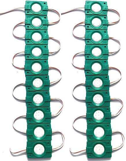 12 Volt 2.4 Watt DC Coin LED Module Light Lamp For Multipurpose Use ...