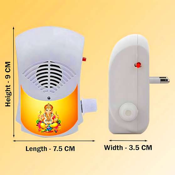 Religious Continuous Mantra Device Box 35 in 1 Pooja Chanting Bell ...