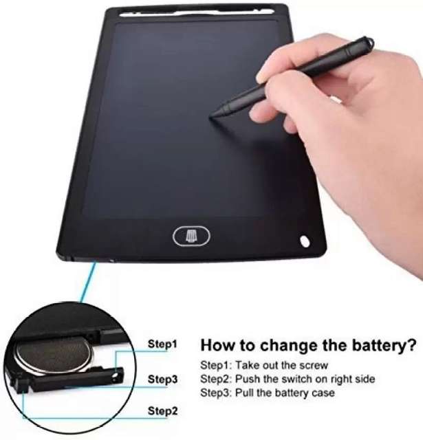 Ephemeral 8.5 Inch LCD Writing Board Tablet Electronic Slate for Kids ...