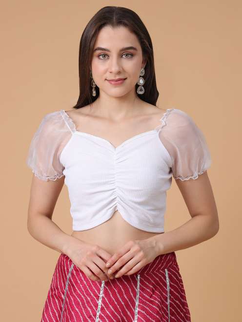 Blouses - Shop Designer Blouses at The Best Prices Online | Shopsy