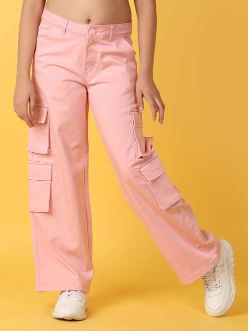 Girls Cargo Pants - Shop Cargo for Girls Online | Shopsy