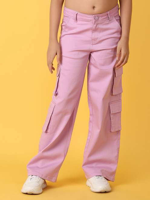 Girls Cargo Pants - Shop Cargo for Girls Online | Shopsy