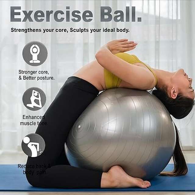 Gym Balls - Shop Exercise Fitness Balls Online in India | Shopsy