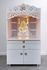 A.D.MODULAR FURNITURE Puja Cabinet with Blue LED Engineered Wood Home ...