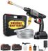 Yugli NPOWERFUL PRESSURE WASHER ELECTRIC 48V gun with 2 battery ...