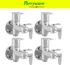 Parryware Uno 2-in-1 Bib Cock Tap – Wall Mounted Brass set of 4 pic 189 ...