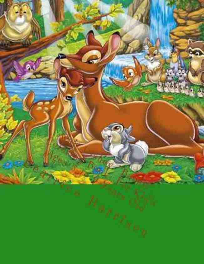 bambi coloring book