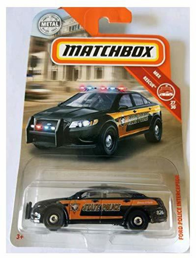 Matchbox Police Interceptor