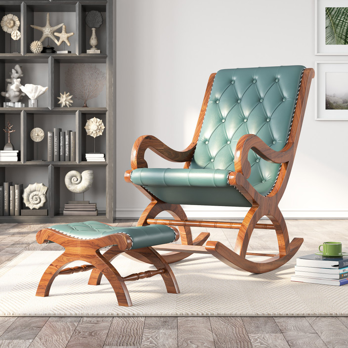Modern Wood Rocking Chair