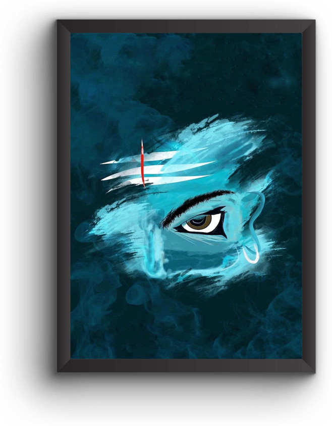 Shiva Modern Art Wallpaper