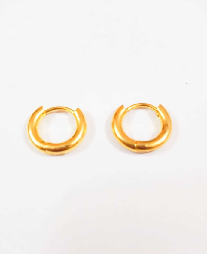 gold ruby earrings men
