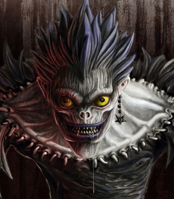 Note Paint Ryuk Artwork