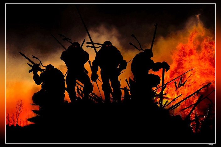 Fire Ninja Wallpaper