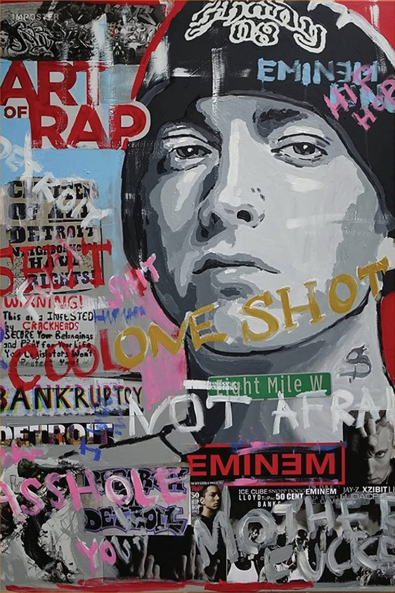 Eminem Albumcover Rap Gott