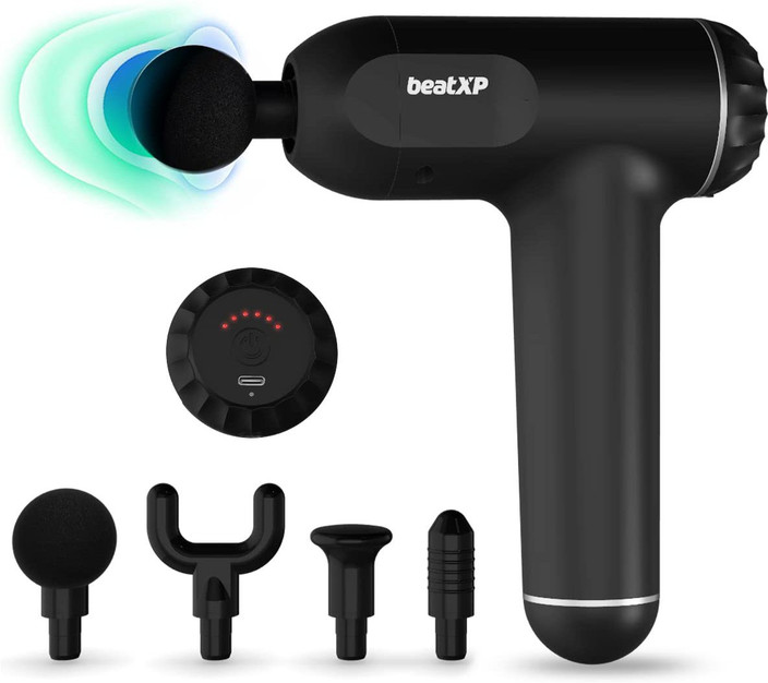 Body Massager Muscle Massage Gun Reviews beatXP Full Body Gun Massager ...