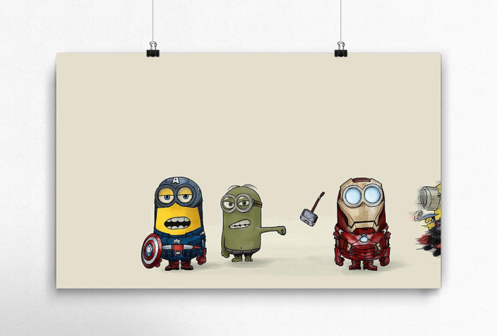 Minions Avengers Wallpaper