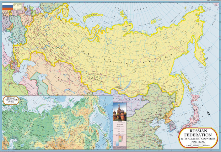 Russian Political Map