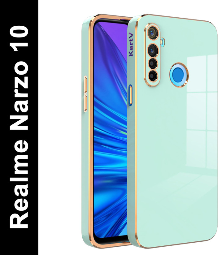 Realme Narzo 10 Back Cover Screen Protector Realme Narzo 10 Smoke Cover ...