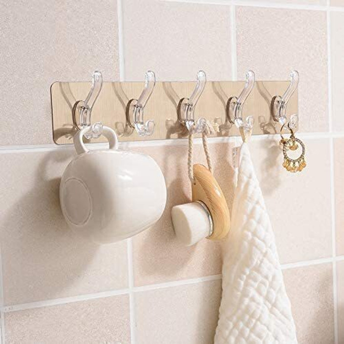 Hanging Hooks Clothes Hanger Bathroom 🎁 rujave Stainless Steel Bathroom ...