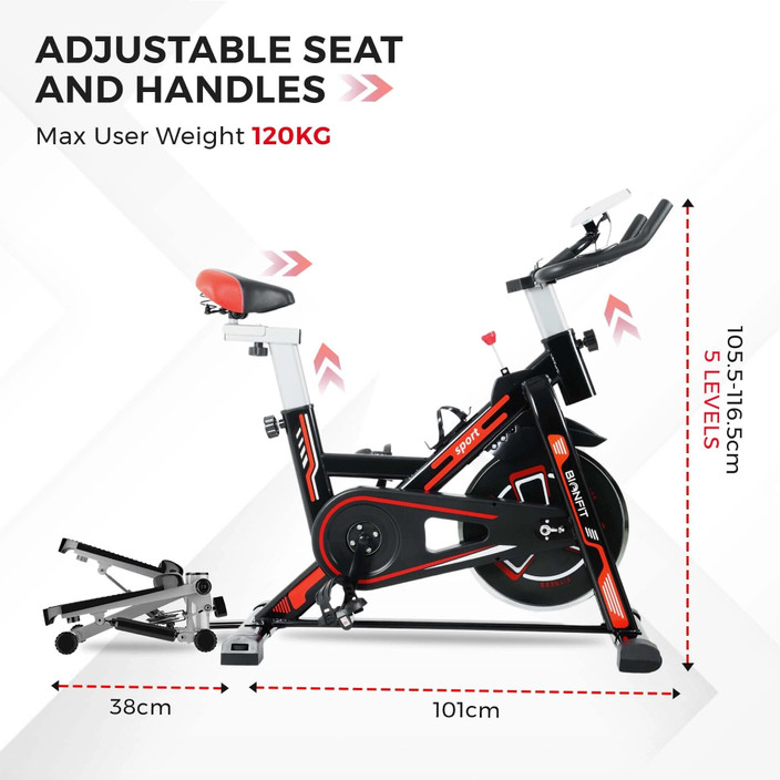 Exercise Machine Sit Down Stepper Machine Life Fitness Total Body ...