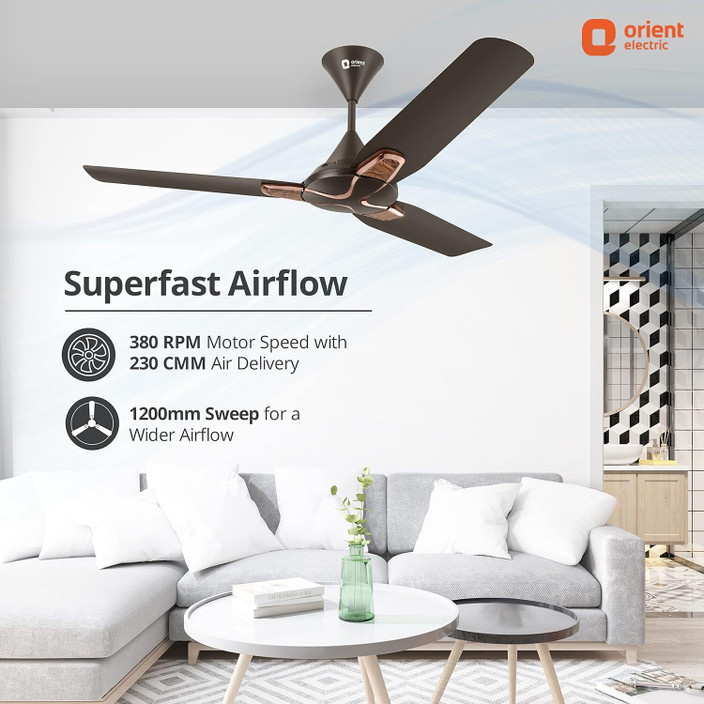 Pearl And Copper Ceiling Fan