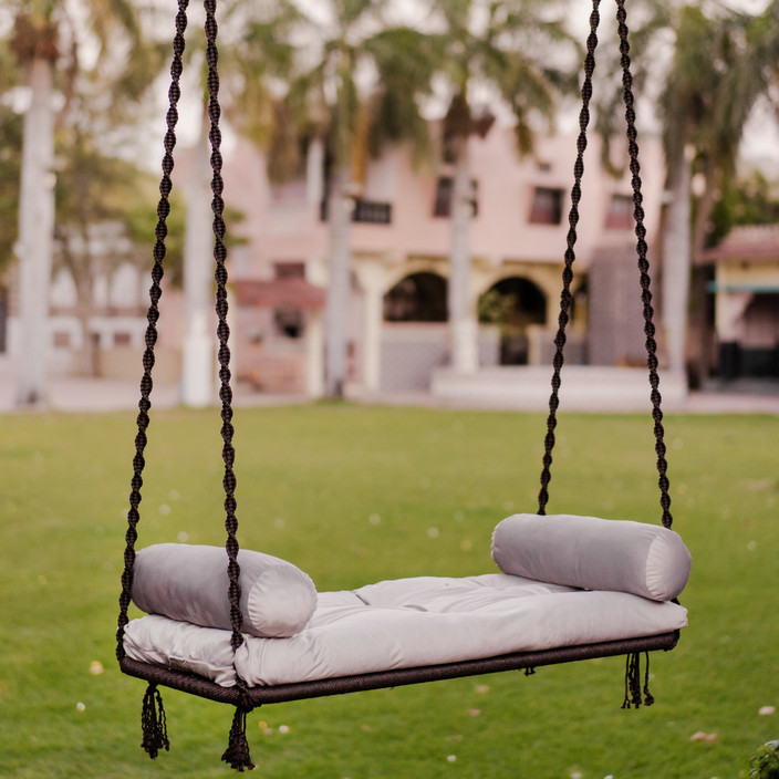 large tree swing bed