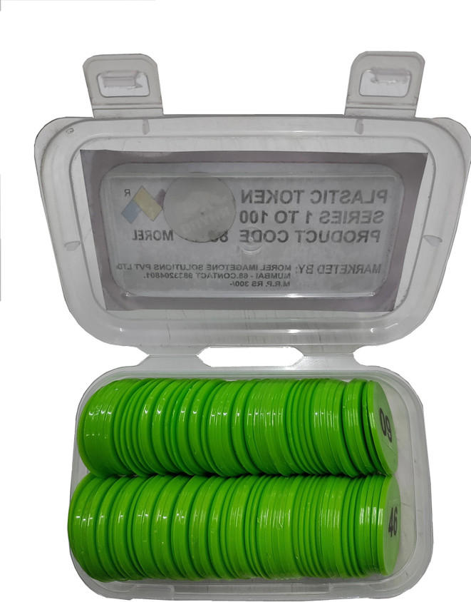 Plastic Token Pile