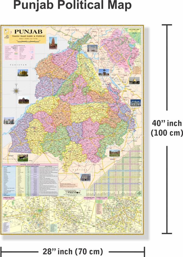 Punjab India Map Printable