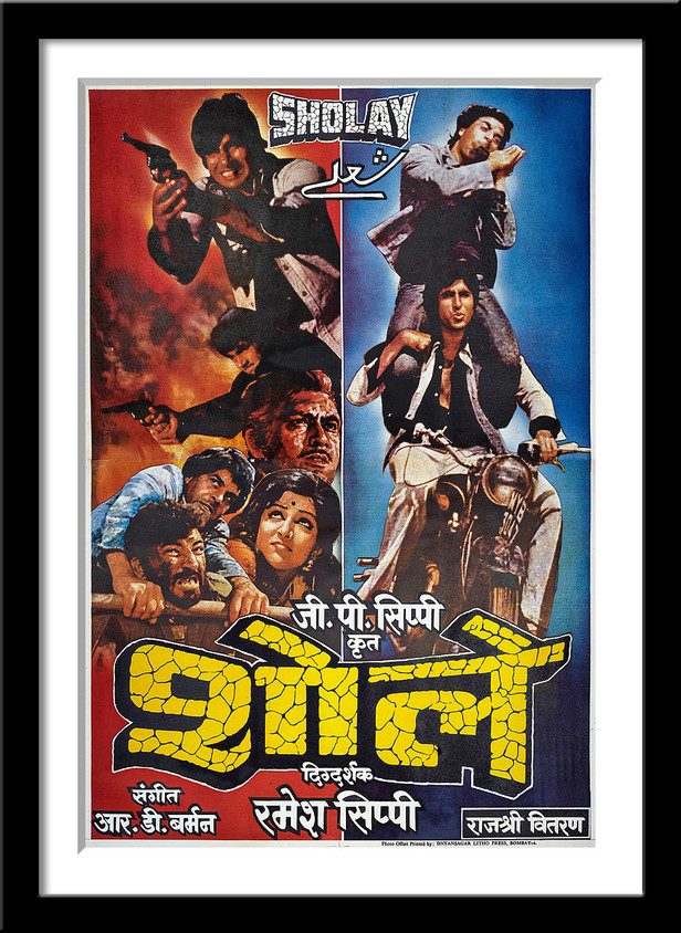 Sholay Poster Hd