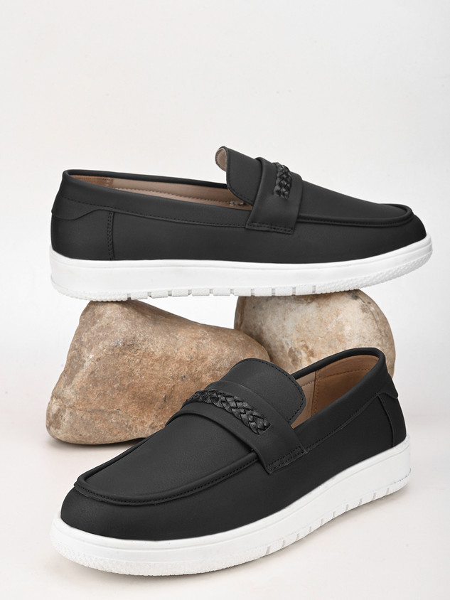Slip On Mast And Harbour Black Sneakers Mast Harbour Mast Harbour Men ...