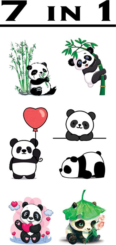 Panda Bear Tattoos For Girls