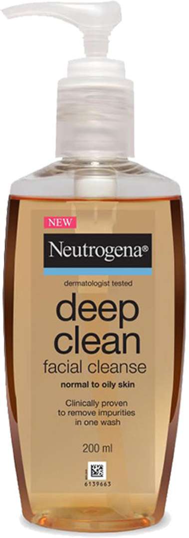 Neutrogena deep clean facial cleanser store