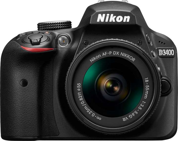 NIKON D3400 DSLR Camera Body with Single Lens AF P DX NIKKOR 18 55 mm f 3.5 5.6G VR Kit 16 GB SD Card Camera Bag Price in India Buy NIKON D3400 DSLR Camera Body with Single Lens AF P DX NIKKOR 18 55 m...