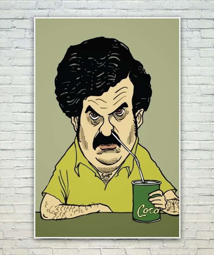 Memes Narcos Posterskart Narcos Pablo Escobar Funny Art Poster Paper