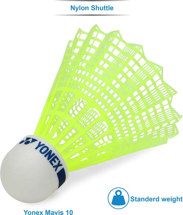 YONEX Mavis 10 Nylon Shuttle Yellow Buy YONEX Mavis 10 Nylon Shuttle Yellow Online at Best Prices in India Sports Fitness Flipkart