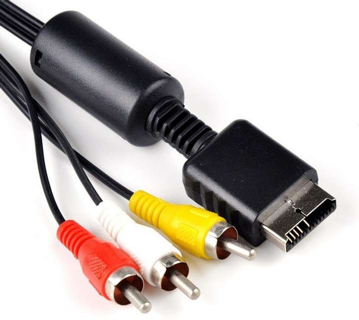 Pluto Accessories TV out Cable 3 M PS3 and PS2 AV 3RCA Cable.3 Meter Black For PlayStation 3 Pluto Accessories Flipkart