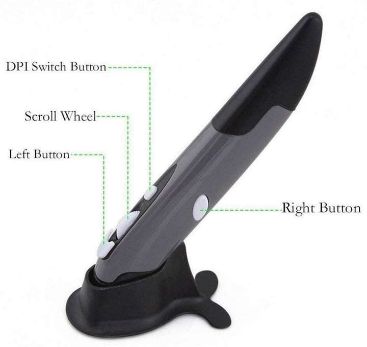 FIDELITY Wireless Optical Pen Mouse Adjustable Wireless Touch Gaming Mouse FIDELITY Flipkart