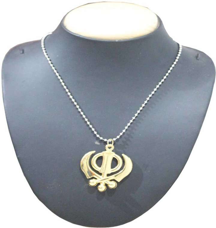 ANRA JEWEL NEW ARRIVAL GOLD WAHEGURU LOCKET Stainless Steel Pendant Price in India Buy ANRA JEWEL NEW ARRIVAL GOLD WAHEGURU LOCKET Stainless Steel Pendant Online at Best Prices in India