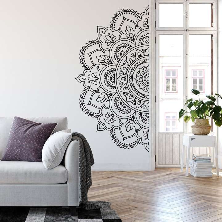 Mandala wall sticker store