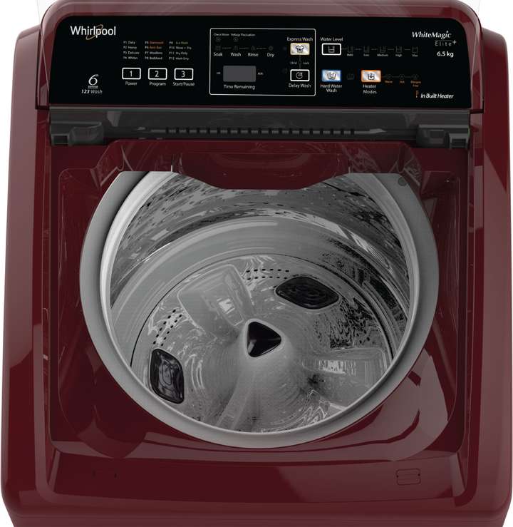 Whirlpool 6.5 kg washing machine with heater store
