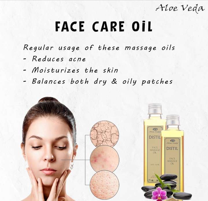 Face massage oil store