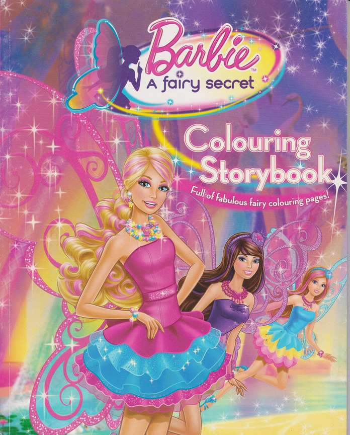 barbie a fairy secret coloring pages