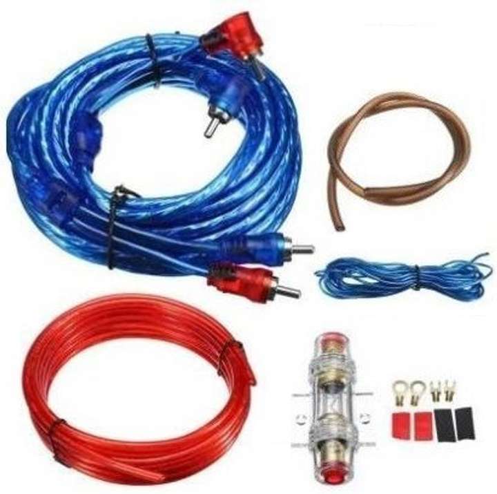 Car subwoofer cable kit store
