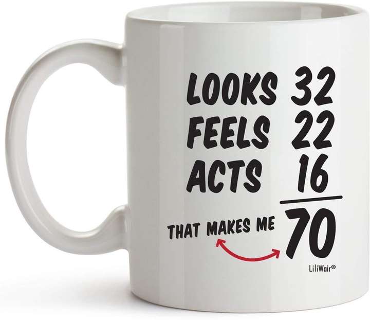 Devron 70th Birthday Gifts For Women Seventy Years Old Men Gift Happy Funny 70 Mens Womens Womans Wifes Female Man Best Friend Basket 1948 Male Unique Ideas 48 Woman Wife Gag Dad